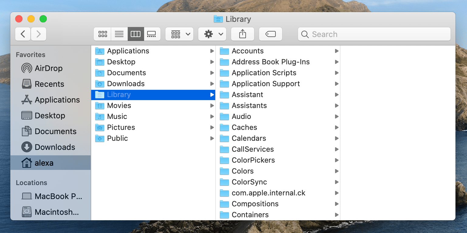 How To Access The Library Folder On Mac Aloye Computer Enterprises