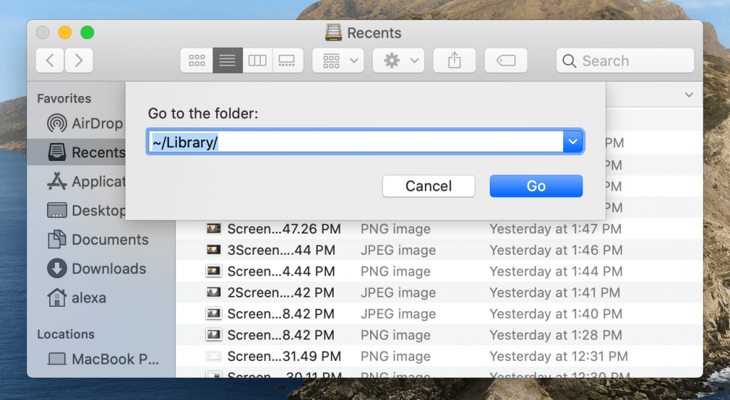 How To Access The Library Folder On Mac Aloye Computer Enterprises